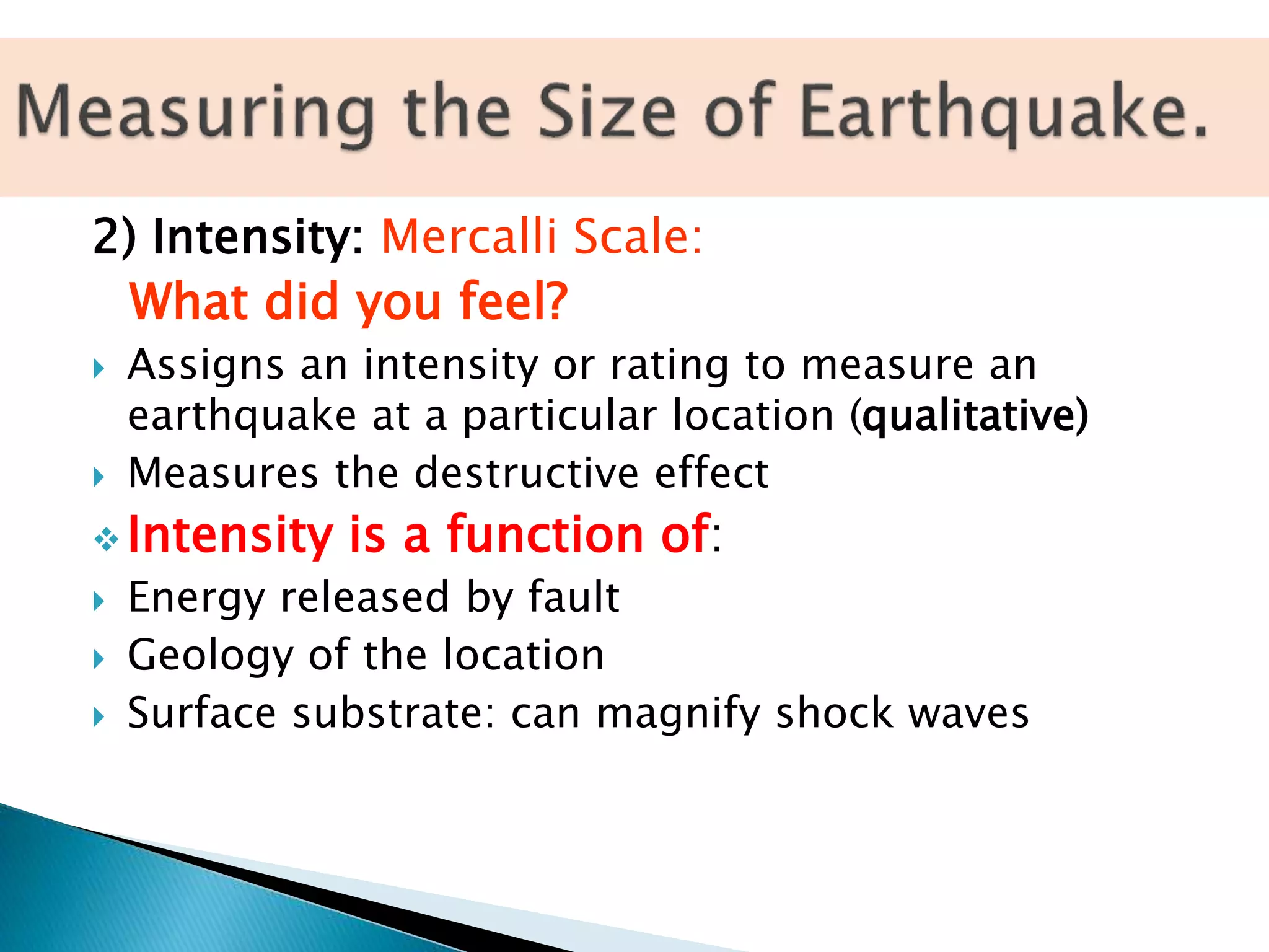 Earthquake ppt | PPTX