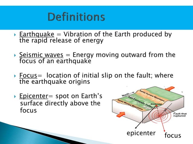 Earthquake ppt | PPTX