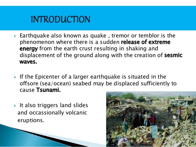 Ppt What Is An Earthquake And How Does It Occur