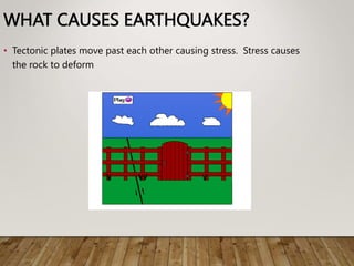 Earthquake PPT. ppt for grade 9 sciences | PPT