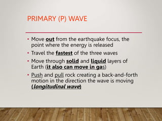 Earthquake PPT. ppt for grade 9 sciences | PPT