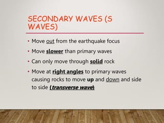 Earthquake PPT. ppt for grade 9 sciences | PPT