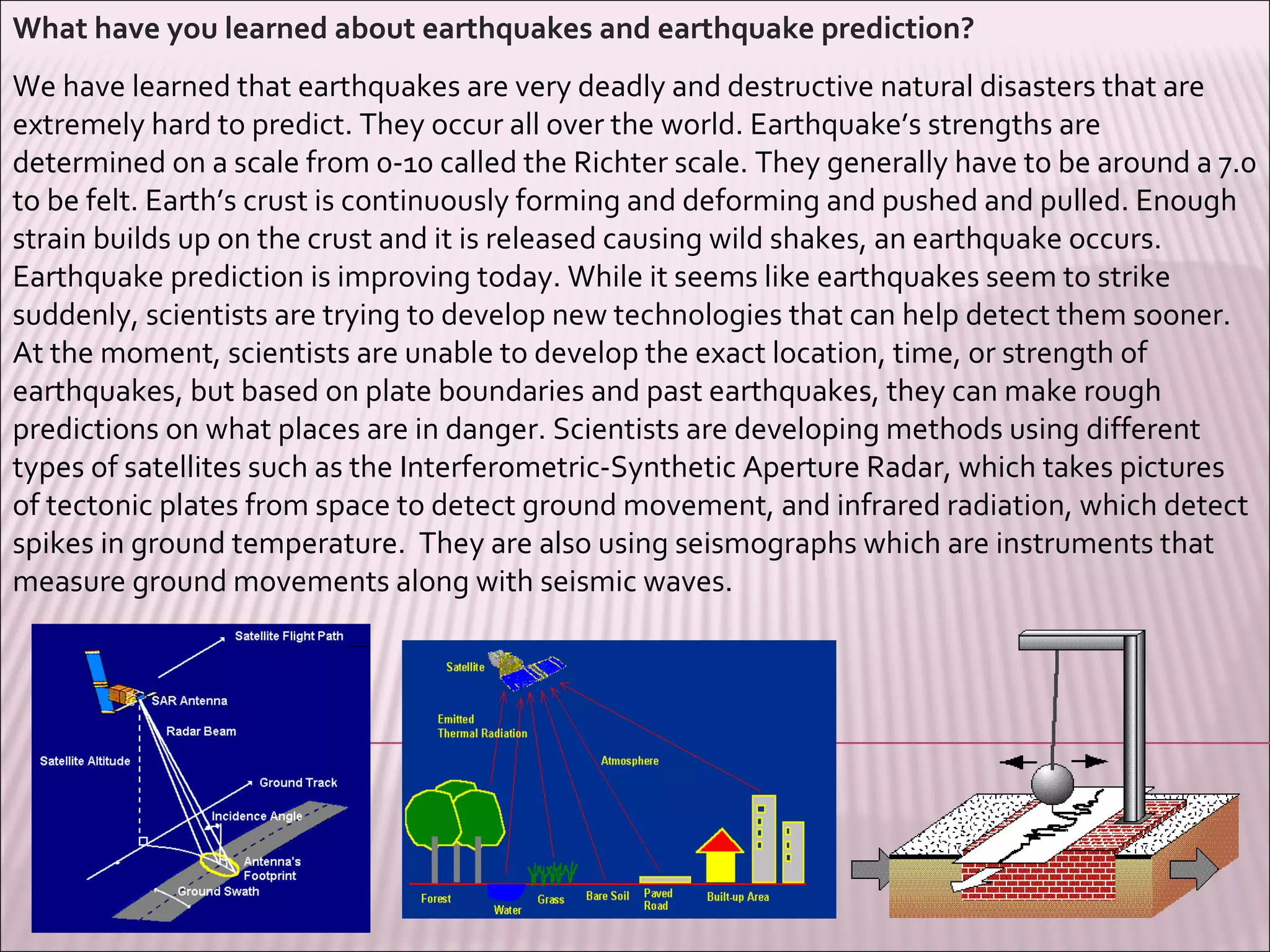 Earthquake Presentation | PPT | Geography | Science