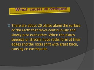 Earthquake presentation | PPTX
