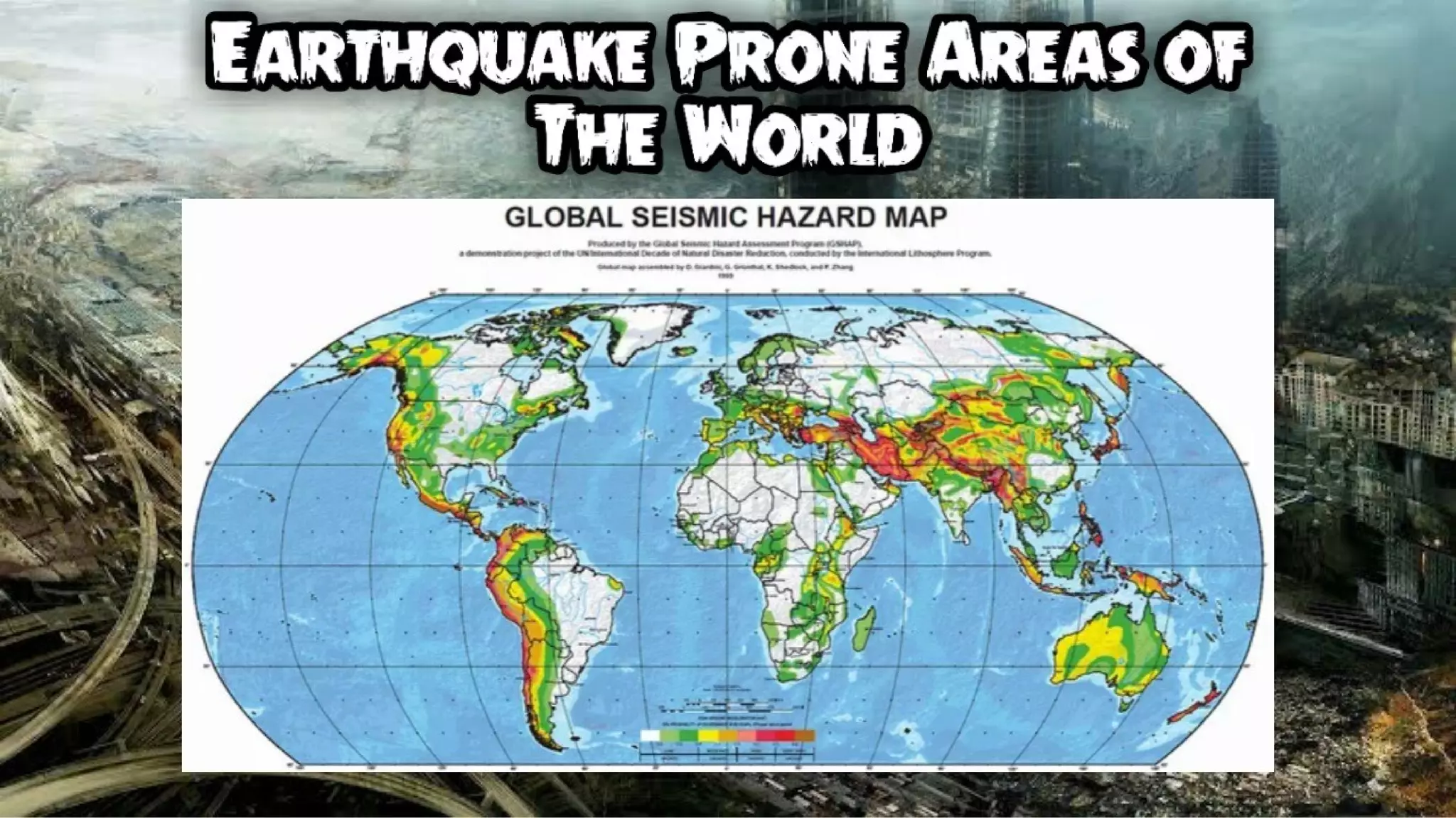 Earthquake Prone Areas of The World | The Tsunami Class 8 ...