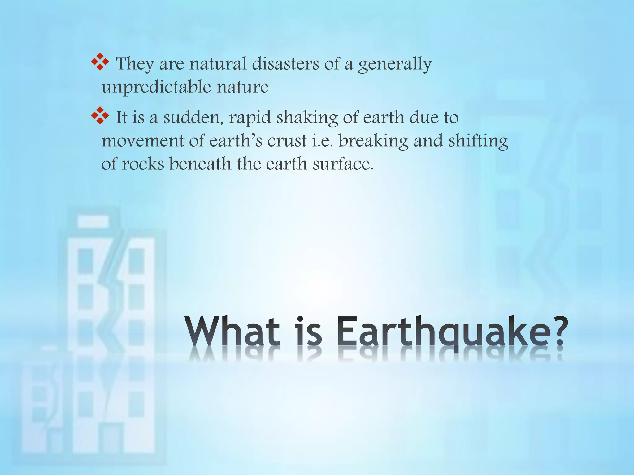 Earthquake proof structures | PPTX