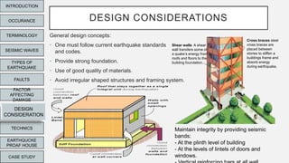 Earthquake resistance buildings | PPTX