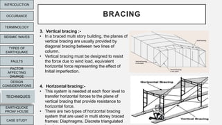 Earthquake resistance buildings | PPTX