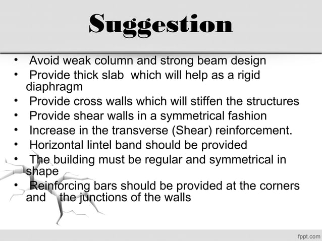 Earthquake resistance structures | PPT | Geology | Science