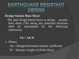 Earthquake resistant building | PPTX | 3-D Graphics | Computer Software ...