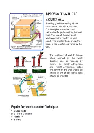 Earthquake resistant buildings (1) | PDF
