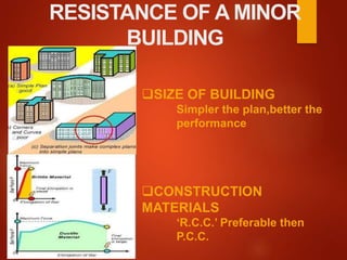 Earthquake resistant design | PPTX