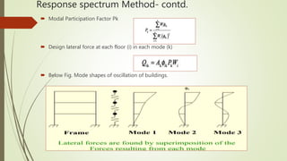 Earthquake resistant design of structures | PPTX