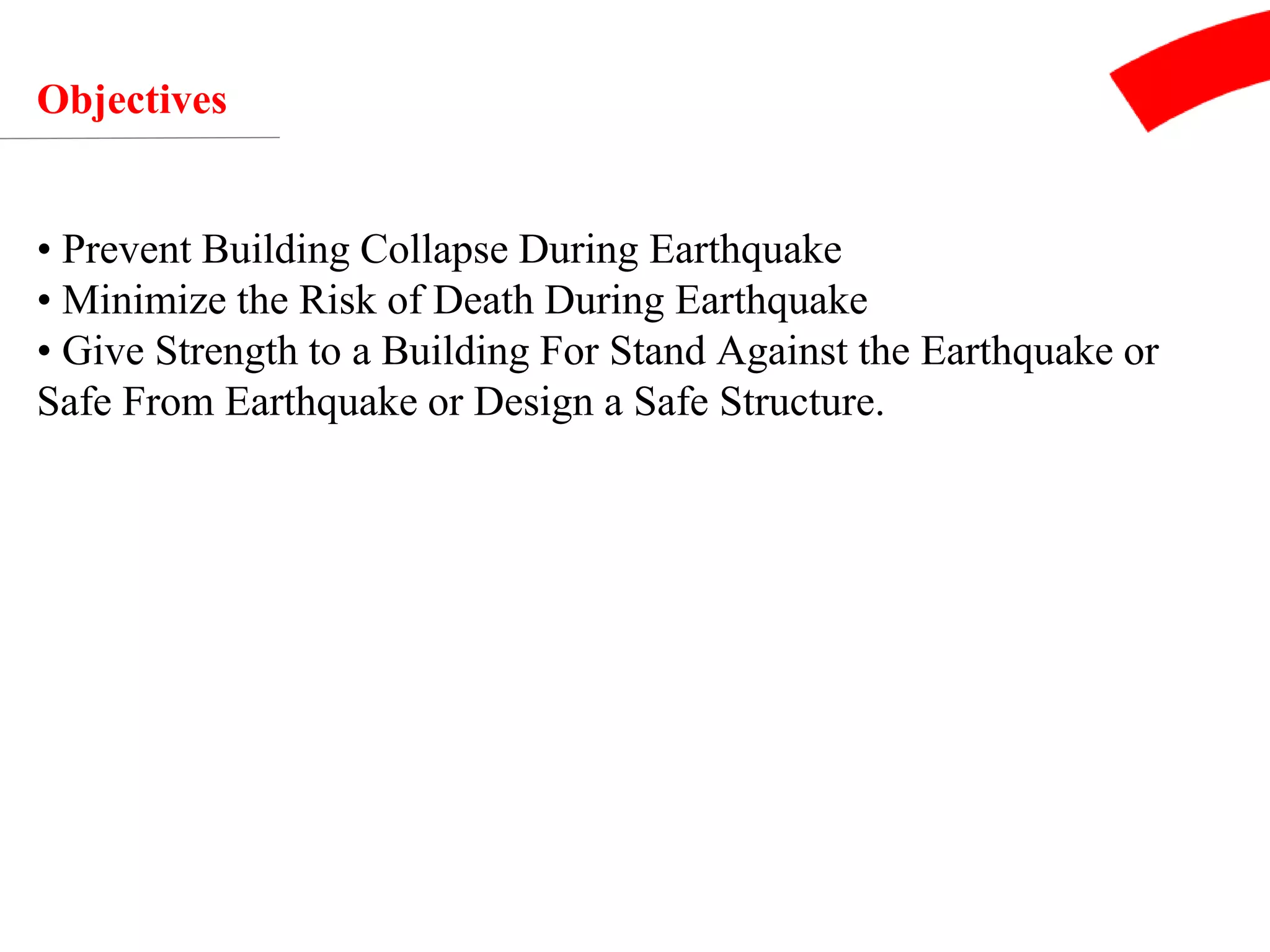 Earthquake Resistant Structure (Seismic Analysis) | PPTX