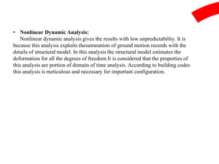 Earthquake Resistant Structure (Seismic Analysis) | PPTX