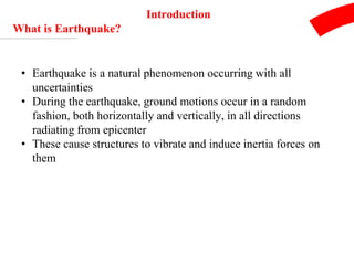 Earthquake Resistant Structure (Seismic Analysis) | PPTX