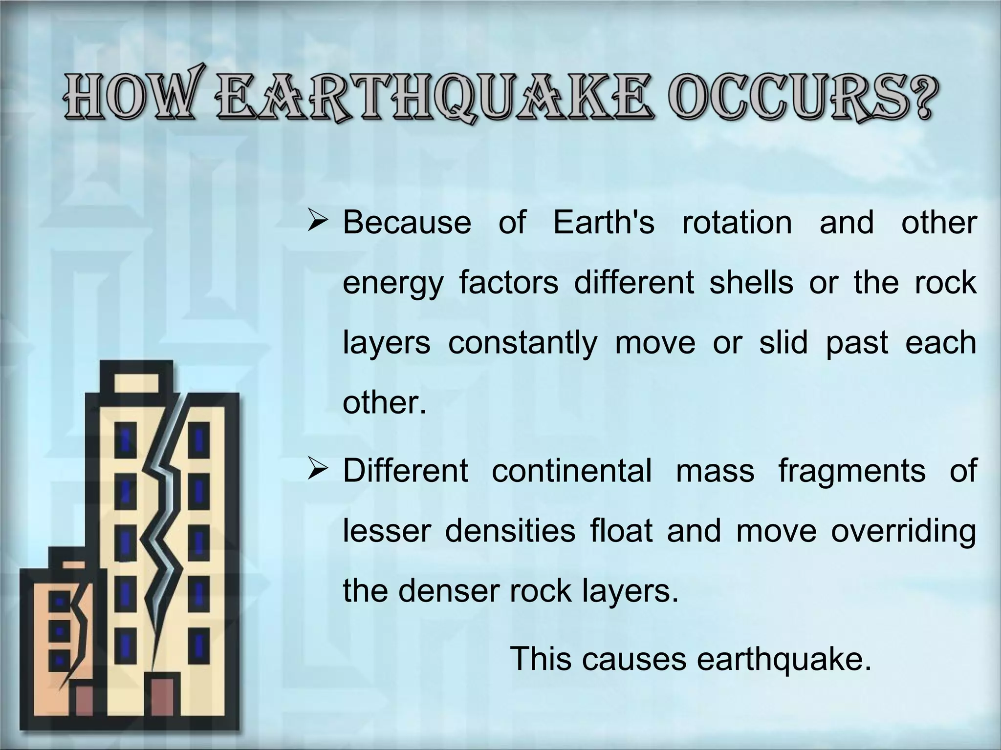 Earthquake resistant structure | PPT