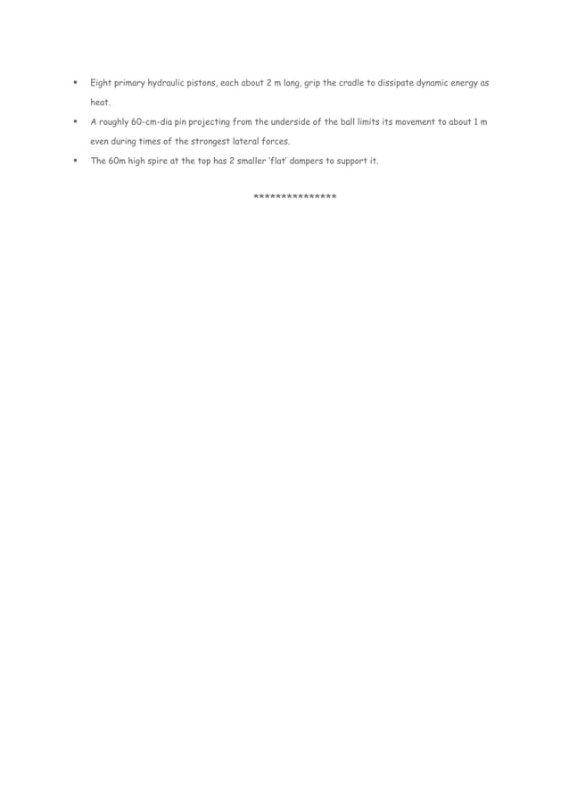 Earthquake Resistant Structures Taipei 101 | DOCX | Civil Engineering ...