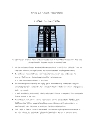 Earthquake Resistant Structures Taipei 101 | DOCX
