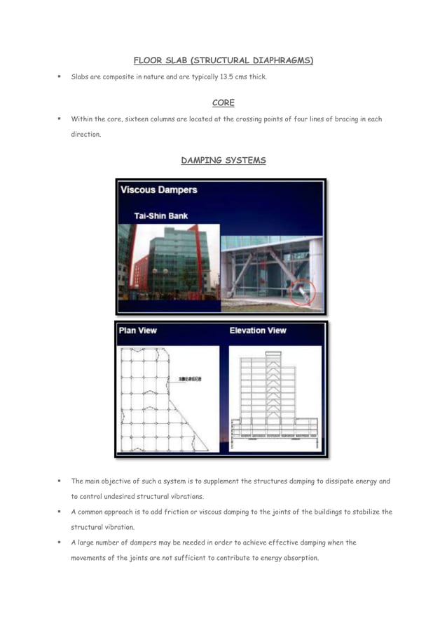 Earthquake Resistant Structures Taipei 101 | DOCX | Civil Engineering ...