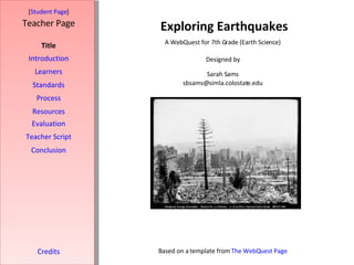 Earthquakes | PPT