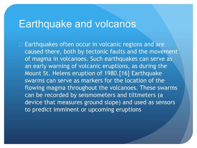 Earthquakes- environmental management studies | PPTX