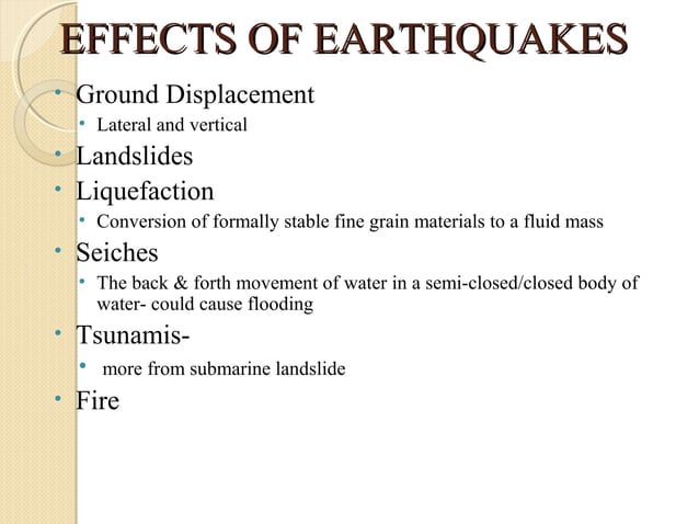Earthquakes | PPT | Geology | Science