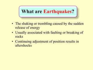 Earthquake and effects of it | PPT