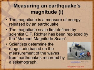Moment Magnitude Scale Machine