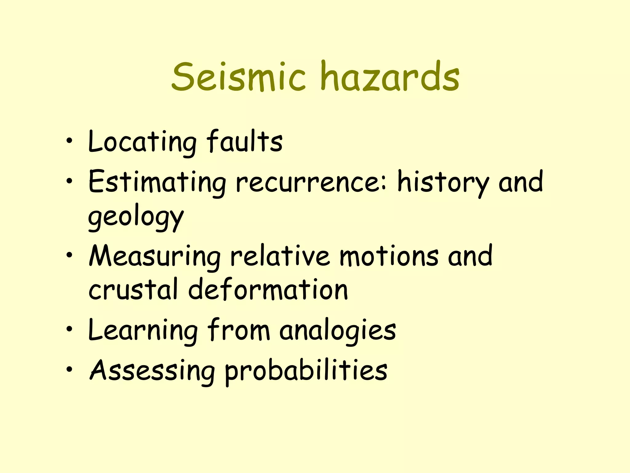 Earthquakes.ppt | Geography | Science