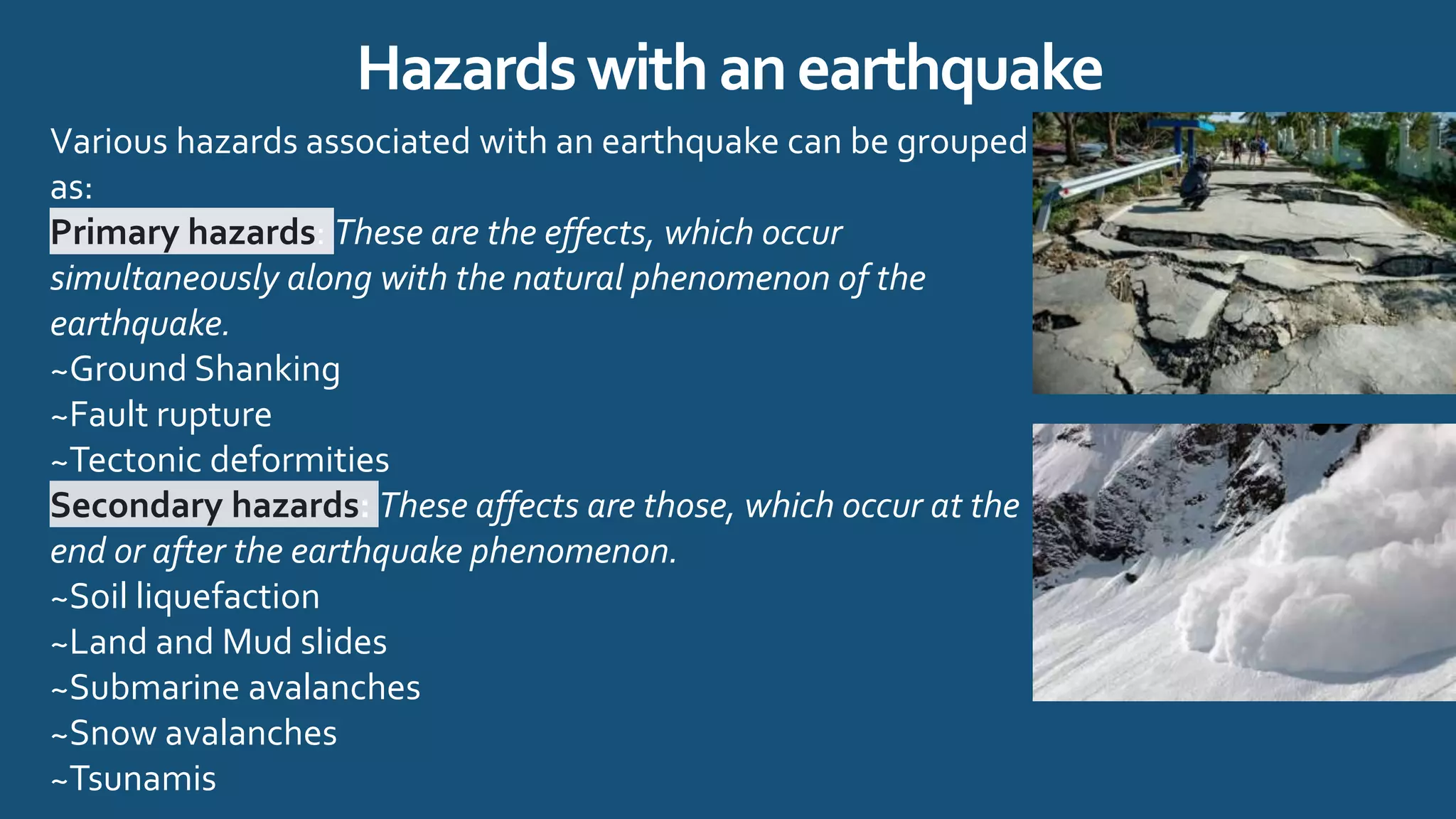 Earthquakes | PPTX