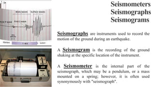 Earthquakes in view of Paramedical Education | PPTX