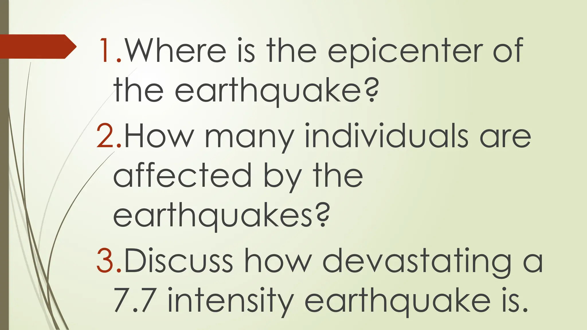 LESSON 1: Earthquakes - SCIENCE 8 - QUARTER 2 | PPTX
