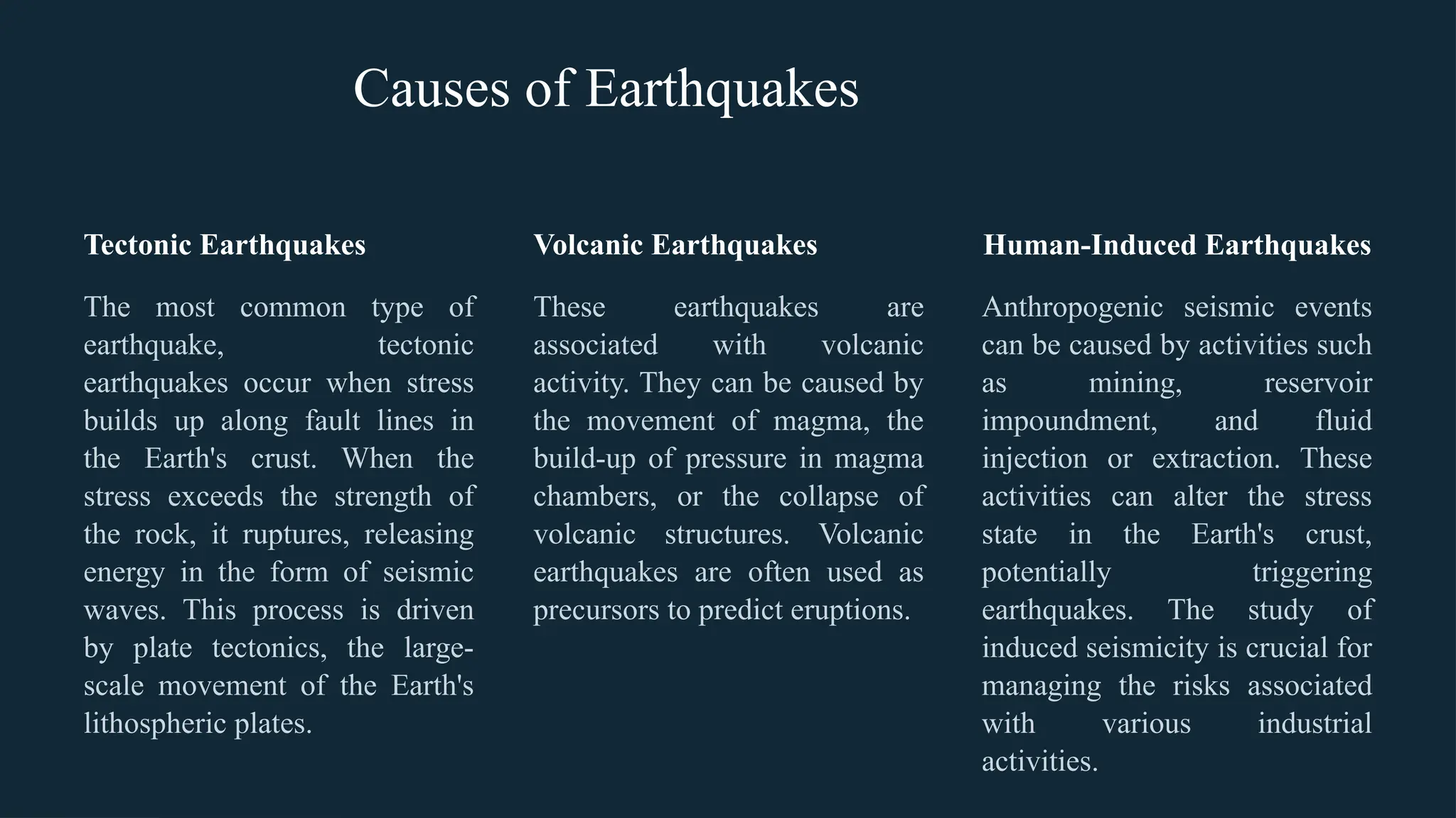 Earthquakes, Geology, Disaster management | PPTX