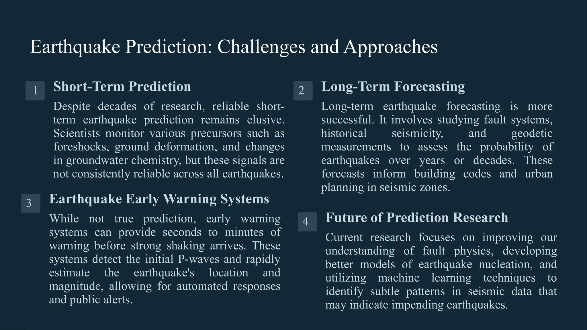 Earthquakes, Geology, Disaster management | PPTX