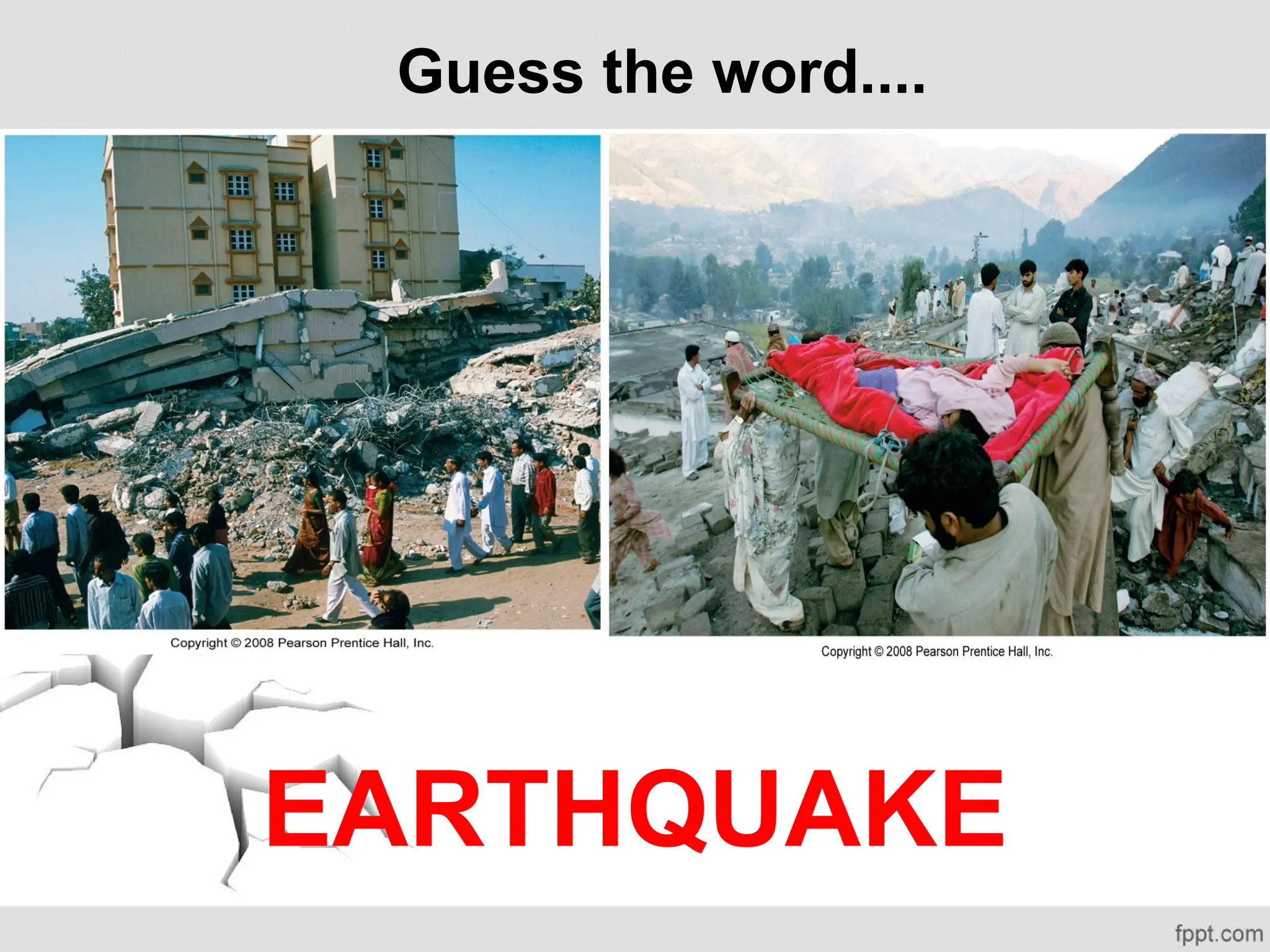 EARTHQUAKES.powerpoint lesson grade six. | PPTX