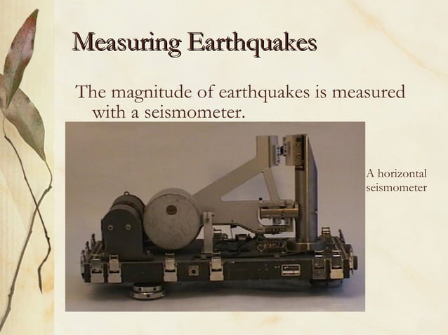 Earthquakes | PPT