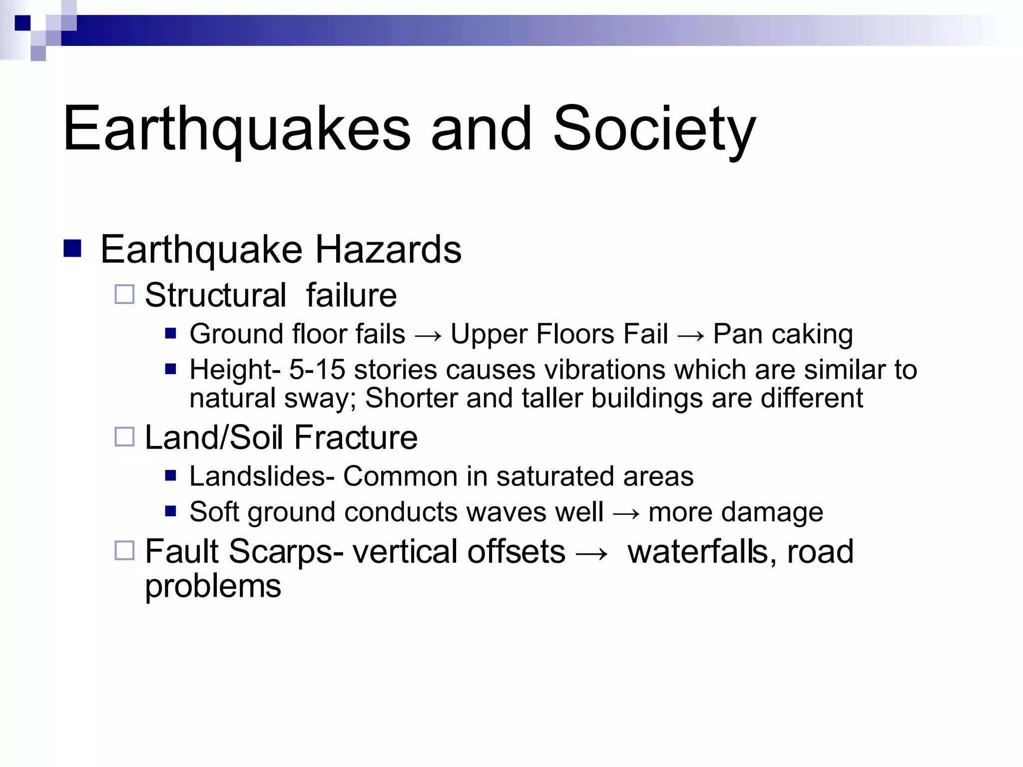 Earthquakes Lecture | PPT