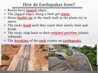 eaGrade 8 science earthquake and faults power point presentation | PPTX
