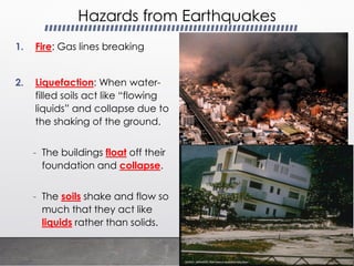 Earthquakes - Interior - Magnitude - Hazards | PPT