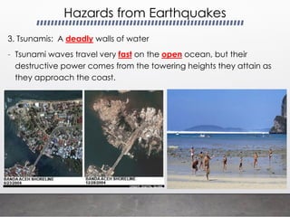 Earthquakes - Interior - Magnitude - Hazards | PPT