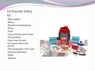 Earthquake Safety | PPT