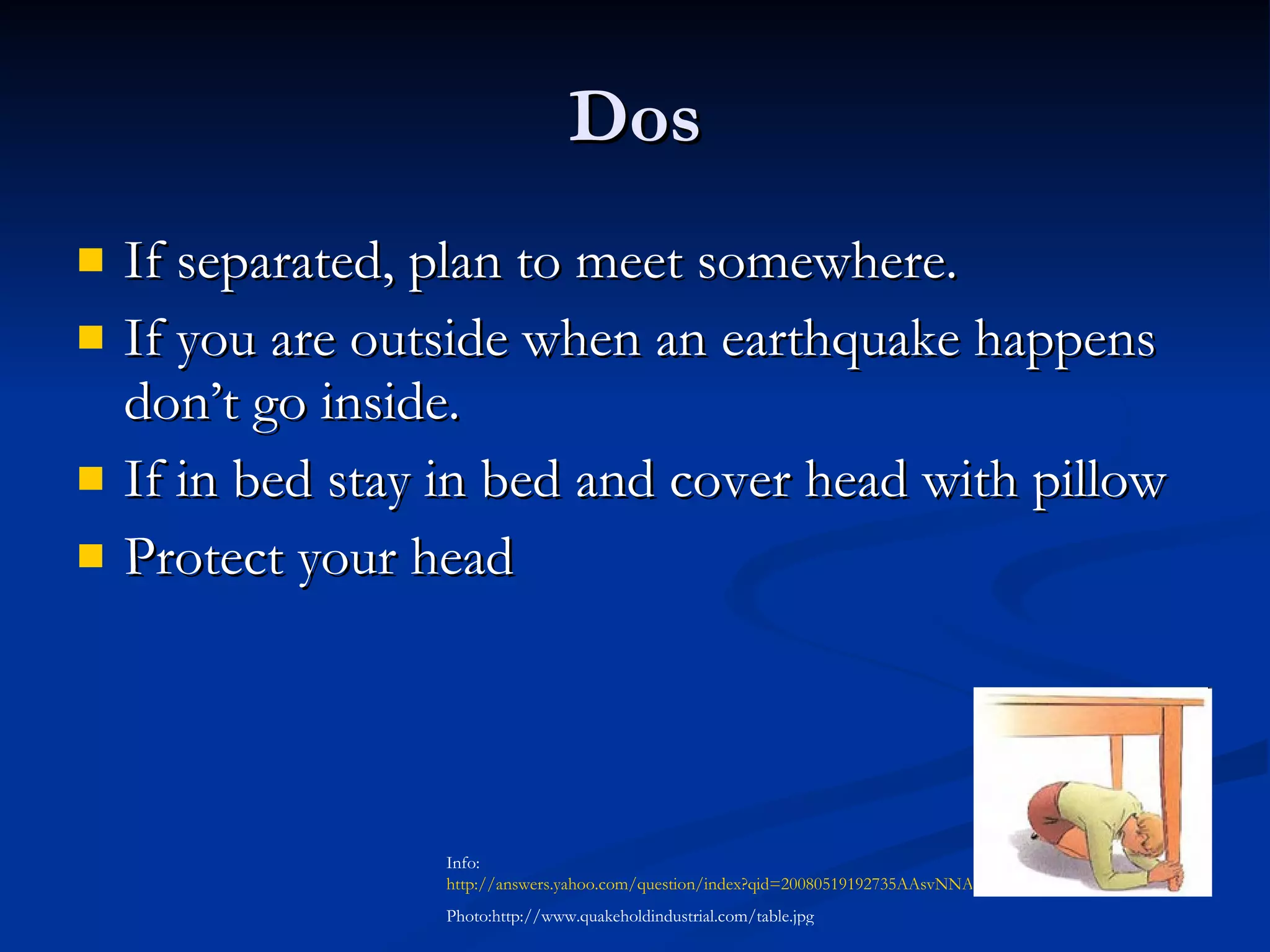 Earthquake Safety | PPT