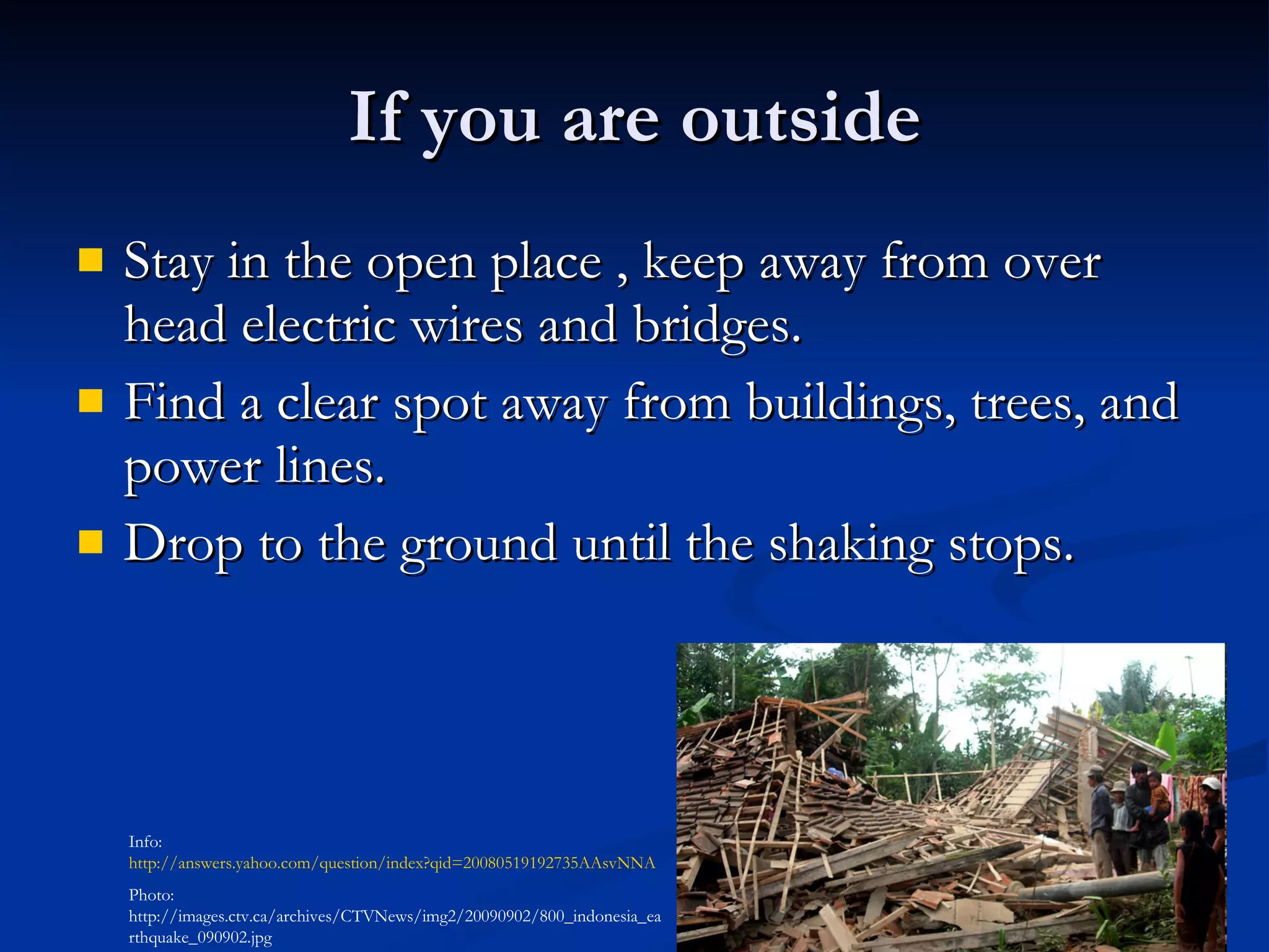 Earthquake Safety | PPT