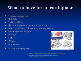 Earthquake Safety | PPT