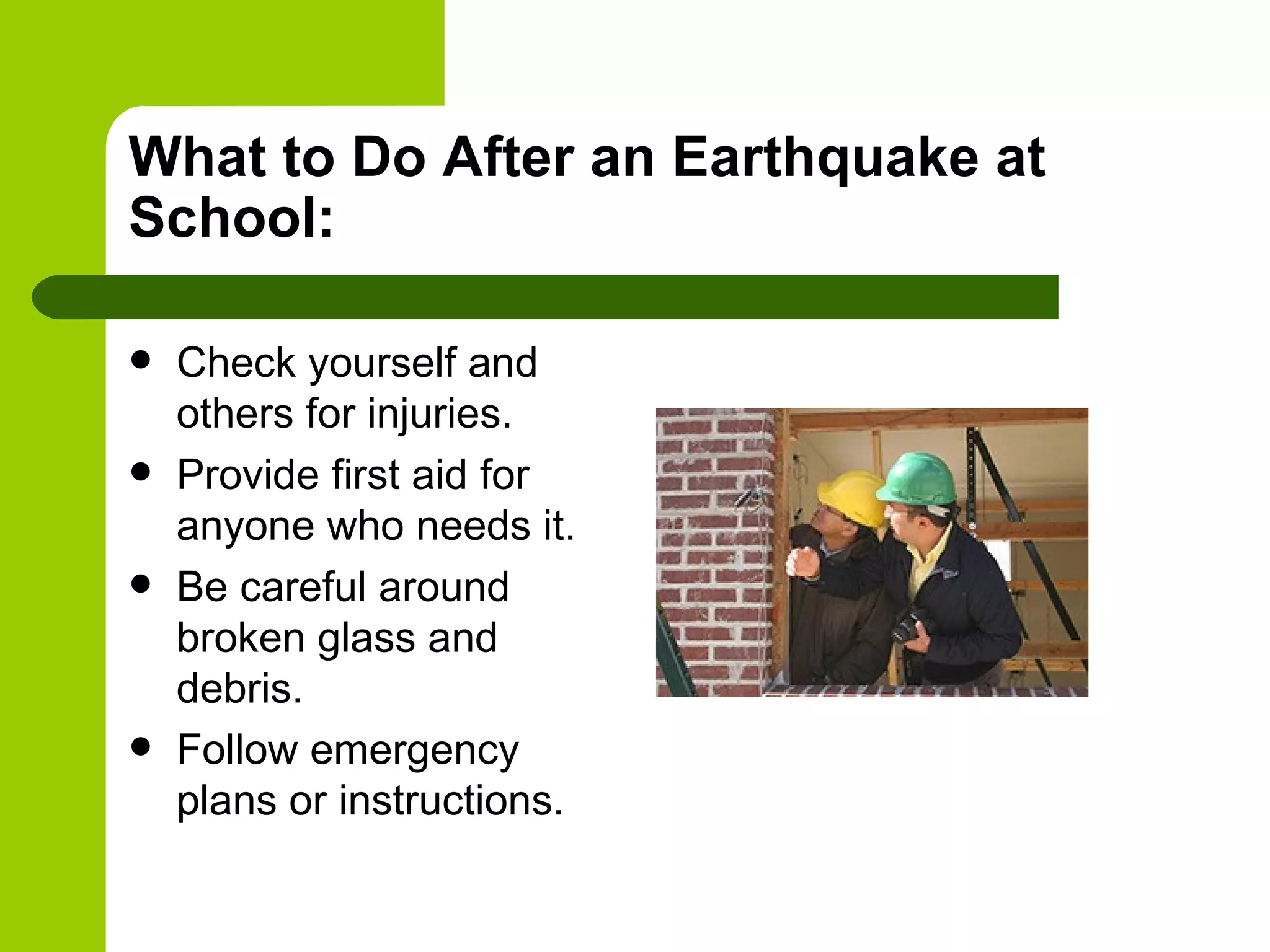 Earthquake Safety | PPT