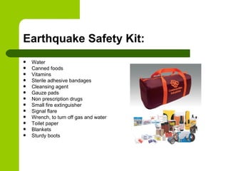Earthquake Safety | PPT