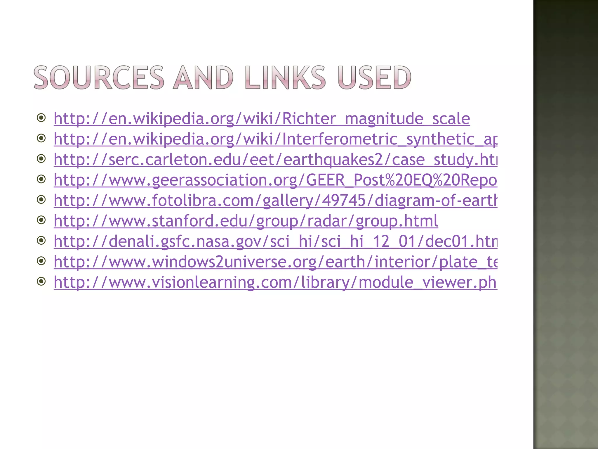 Earthquakes and earthquake predication | PPT