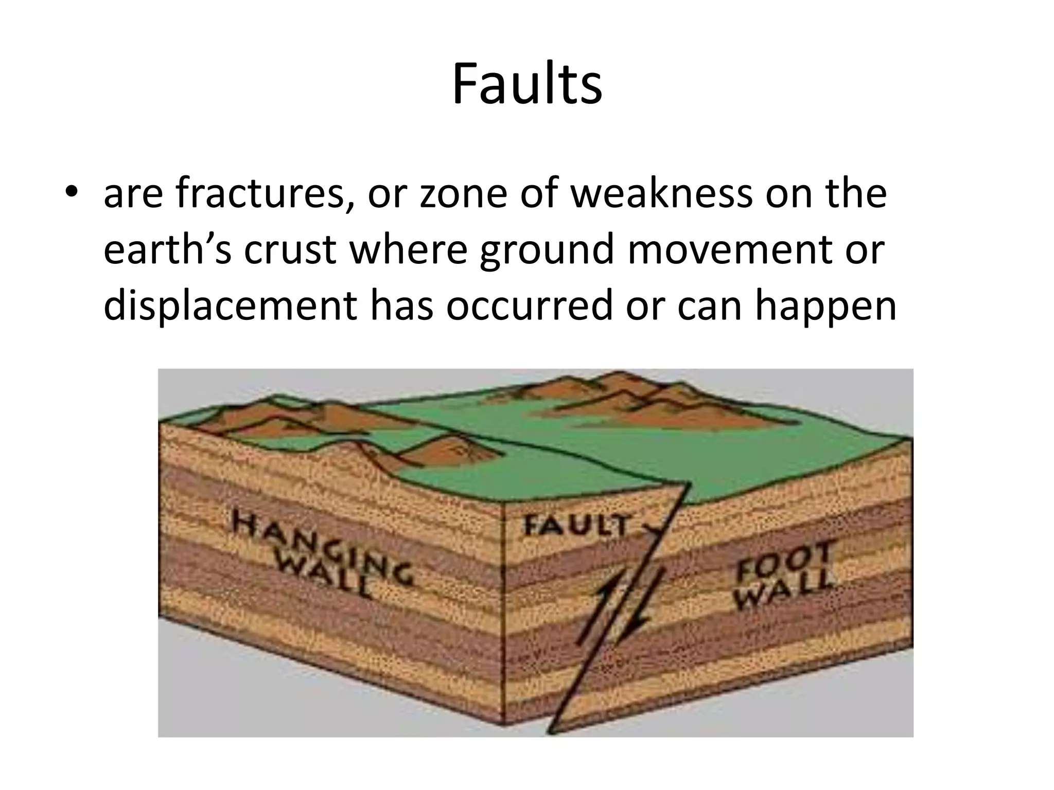 Earthquakes and faults | PPTX