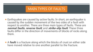 Earthquakes and plate tectonics | PPTX